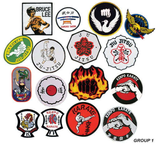 Martial Arts Karate Taekwondo Uniform Patches