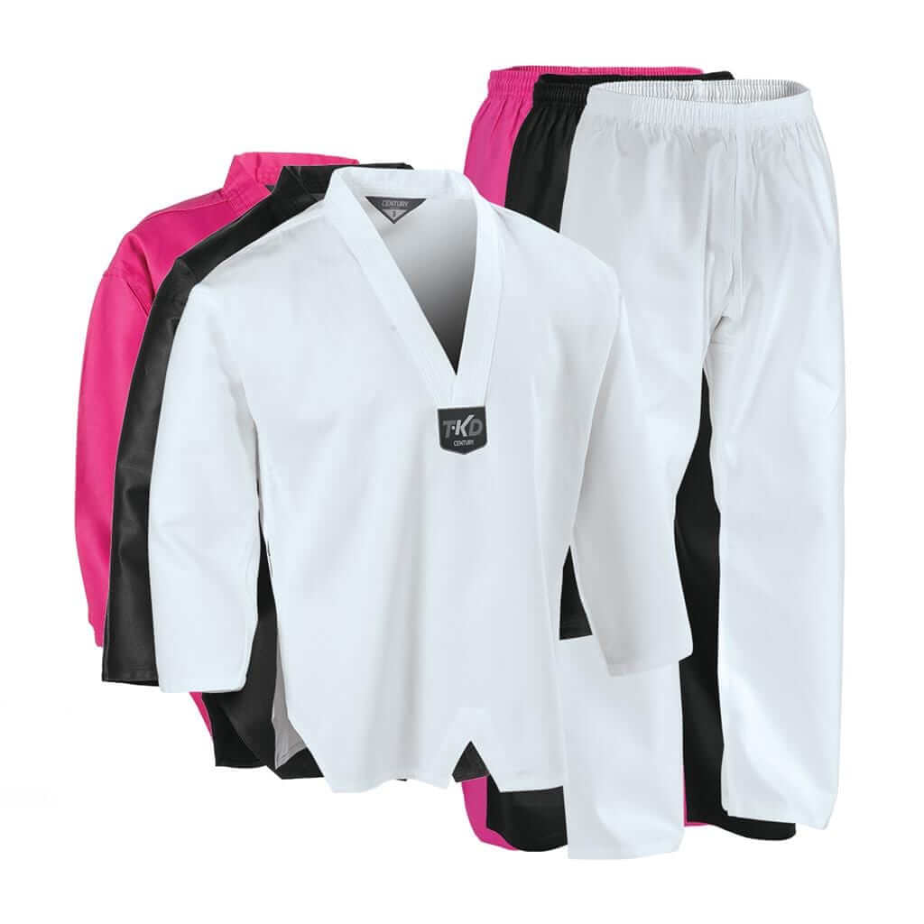 6 OZ. LIGHTWEIGHT TKD STUDENT UNIFORM v neck Gi
