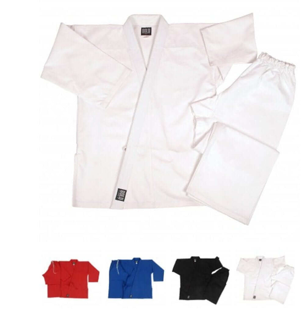 12 ounce HEAVYWEIGHT TRADITIONAL Karate Uniform SETS